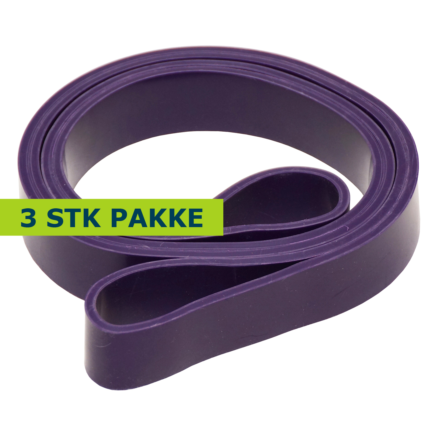 Crosstraining elastik 32 mm. - 3 stk. - Elastikker - bm fitness